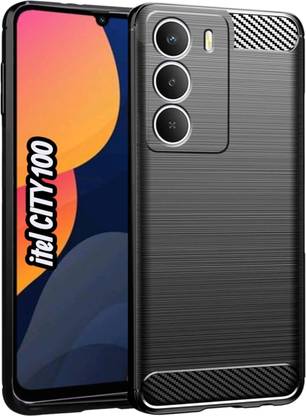 COVERBLACK Back Cover for itel C671L / Itel_City 100 |Soft Micro fiber ...