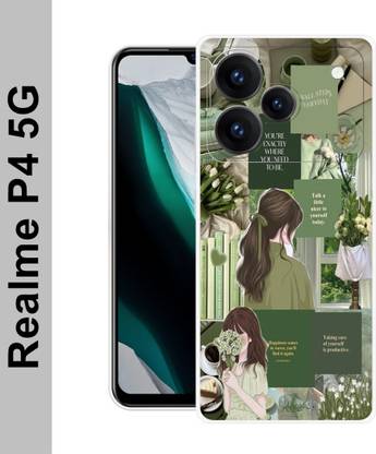 COVERBAK Back Cover for Realme P4 5G, RMX5110,GIRLS,POWER,STRONG ...