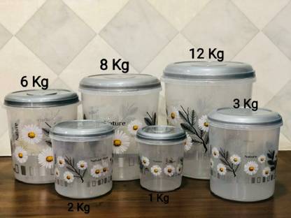 Vmk Plastic Grocery Container - 1 L, 2 L, 3 L, 6 L, 8 L, 12 L Price in ...