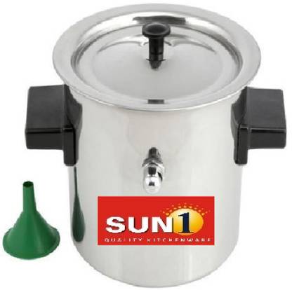 sun1 SUN1-Stainless Steel Milk Cooker Set-1-Ltr Milk Pan 6 cm diameter ...