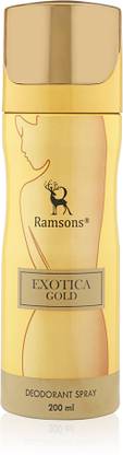 RAMSONS Exotica Gold Deodorant Spray - For Women - Price in India, Buy ...