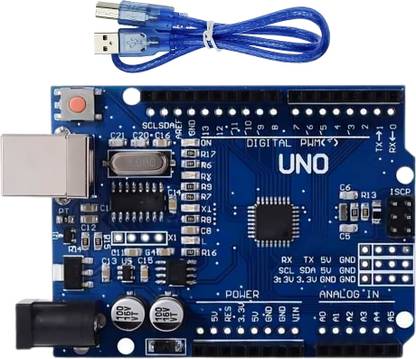 Floricx Arduino Uno Rev3 SMD Microcontroller Development Board With ...