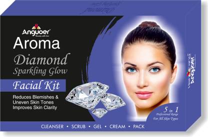 ANGUOER DIAMOND SPARKLING GLOW FACIAL KIT - Price in India, Buy ANGUOER ...