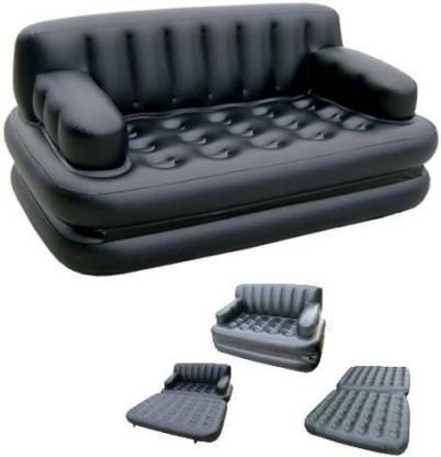 Pan Aromas Karmax PVC (Polyvinyl Chloride) 3 Seater Inflatable Sofa PU ...