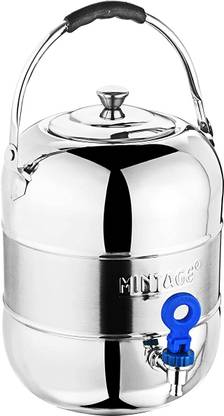 Mintage Stainless Steel Mini Water Pot/Container/Matka/Tank Bottled ...