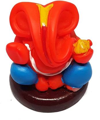 mark india Red small ganesha Car Dashboard Desk, Office Table,Study ...