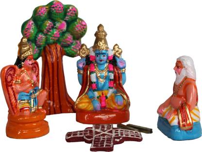 unikk Perumal Dayam Set Navarathri Golu Doll Set Decorative Showpiece ...