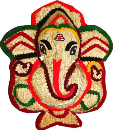 ROOTS Handcrafted Original Lavancha / Vettiver Lucky Lord Ganesha-(Wall ...