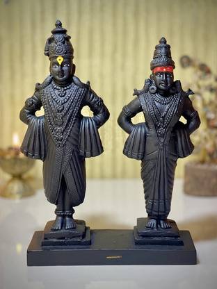 Nath Craft Vitthal Rukmini Statue,Vitthal Rukmani Stand,Idol of God ...