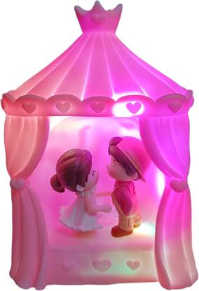 Guruji Gallery couple showpiece with light and music Decorative ...