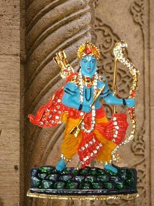 RAMASITA Raja Ram Lalla Statue Shri Ram Murti King of Ayodhya with Ram ...