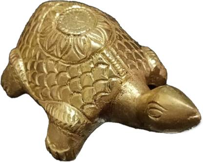 GURU JEE Brass Tortoise Statue Kachua for Good Luck Charm Vastu Feng ...