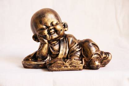 arnv Handcraft Feng Shui Lucky Laughing Buddha Showpiece for Good Luck ...