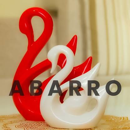 Abarro Showpiece for home decor | living room | bedroom | swan pair ...
