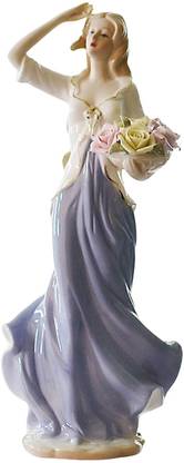 BNF Ceramic Women Statue Lady Sculpture Holiday Home Decor Collection ...