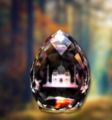 Lilone Decorative Designer Crystal Taj Mahal Showpiece for Valentine ...