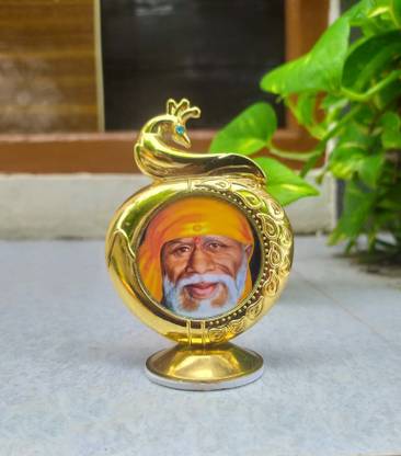 shinde exports Shirdi Sai baba car dashboard idol Decorative Showpiece ...