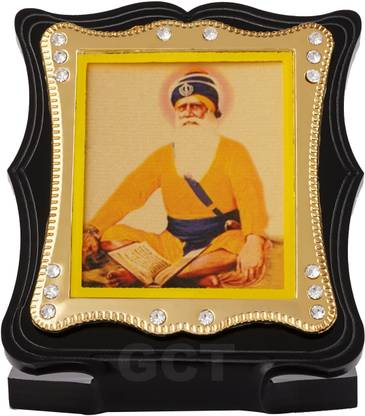 GCT Baba Deep Singh Ji (J002-6-A) Sikh Religious Acrylic Frame for Car ...