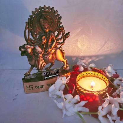 DARIDRA BHANJAN Durga Devi Idol Statue Sherawali MATA Rani,durga idol ...