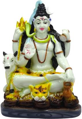 Archit Crafts Lord Shiva Mahakal Mahadev Idol Murti for Home Decor ...