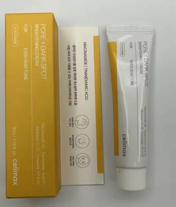 Celimax Pore+ Brightening Face Cream | Korean Moisturizer for Dark ...