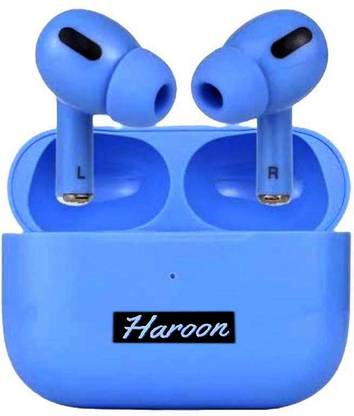 HAROON i12 Pro 100% Original Bluetooth Earbuds (Blue) Smart Headphones ...