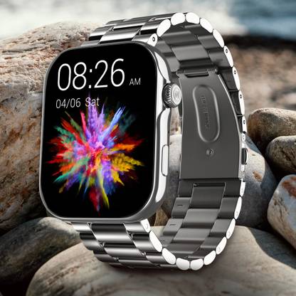 Noise Vision 3 with 1.96" AMOLED display with Thin Bezel, Metallic ...