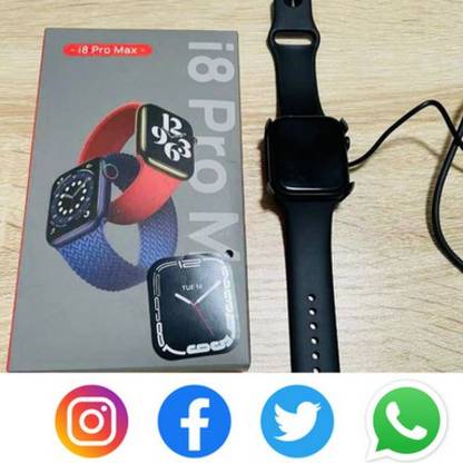 TECHMAZE I8 Pro Max Series 8 4G Bluetooth Smartwatch with Calling ...