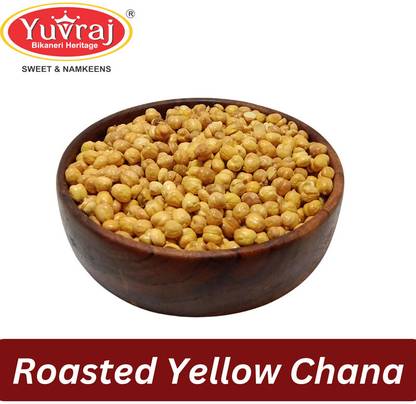 Yuvraj Food Product Roasted channa ( Without skin ) 350 gm x 2 pack ...