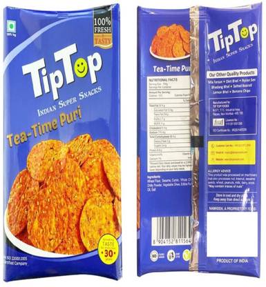 Tip Top Foods Tip Top Tea Time Puri Price in India - Buy Tip Top Foods ...