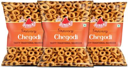Bambino Tasty Traditional Chegodi 130 gms X Pack of 3.... Price in ...