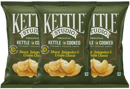 Kettle Studio Potato Chips | Sharp Jalapenos & Cream Cheese Chips Price ...