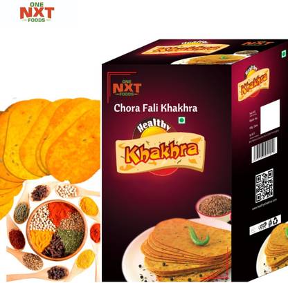 OneNxt foods Healthy Chora Fali Khakhra-400gm Price in India - Buy ...