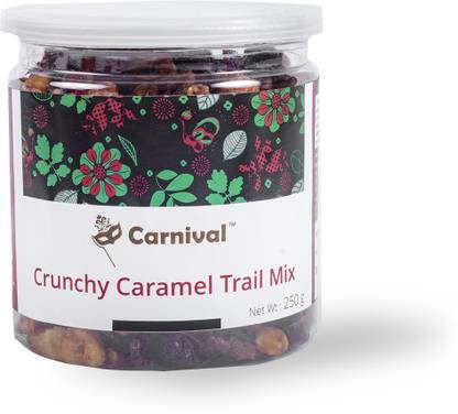 CARNIVAL Crunchy Caramel Trail Mix 250g Price in India - Buy CARNIVAL ...