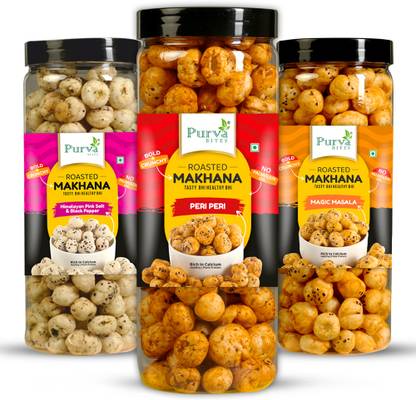 PurvaBite's Flame Roasted (Himalayan Pink Salt,Peri Peri,Magic Masala ...