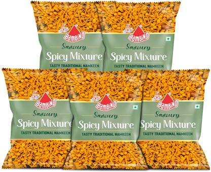 Bambino Savoury Tasty Spicy Mixture 130 gms X Pack of 5… Price in India ...