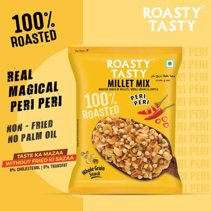 Roasty Tasty MILLET MIX PERI PERI 200G Price in India - Buy Roasty ...