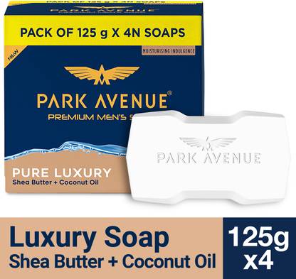 PARK AVENUE Premium Men's Soaps for Bath-Pure Luxury-Grade 1 Soap-For ...