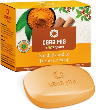 Cara Mia Moisturising Sandalwood & Turmeric Soap - Price in India, Buy ...