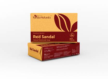 Kerala Naturals Red Sandal Soap - A Natural Handmade Soap - Price in ...