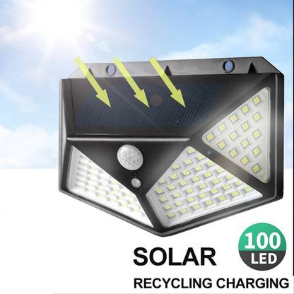 FLANKER Heavy Quality BK-100 Solar interaction waterproof wall lamp Solar Light Set Price in ...