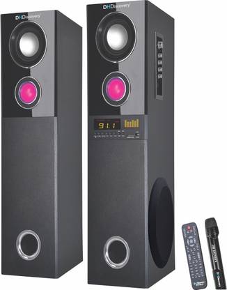 Buy DH Discovery DJ 1212 2000 W Bluetooth Tower Speaker Online from ...