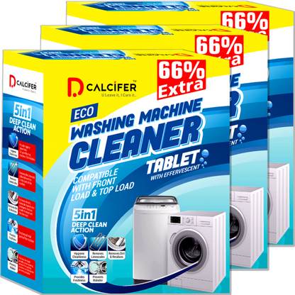 Dcalcifer Washing Machine Tub Cleaning Tablet Descale Drum Front Top ...