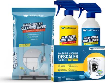 Water Science WaterScience Hard Water Home Cleaning Pack | Descaler ...