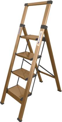 Climb High 4 Step Heavy-Duty Aluminium Ladder Price in India - Buy ...
