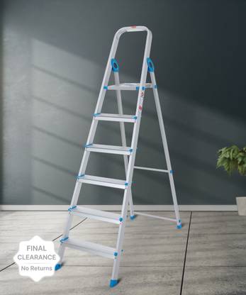 Bathla Smart Buy 6 Step Aluminium Ladder ( BSB6SL) Price in India - Buy ...