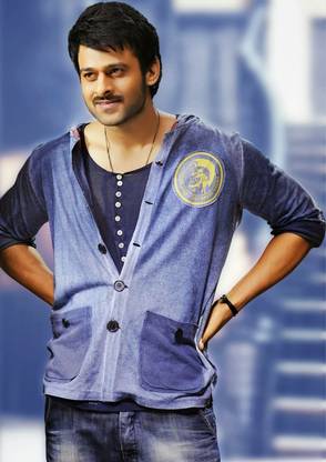 Online Collections 30.48 cm prabhas Stickers ||prabhas Posters For wall ...