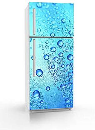 DreamKraft 160 cm Fridge Wallpaper/Poster Double Single Door(PVC Vinyl ...