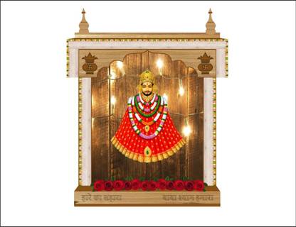 Decoar Nirmal 94 cm Shri khatu shyam ji pooja mandir wall sticker Self ...