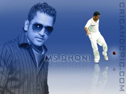 MS DHONI POSTER, Mahendra Singh Dhoni POSTER, Cricketer Poster for Wall ...